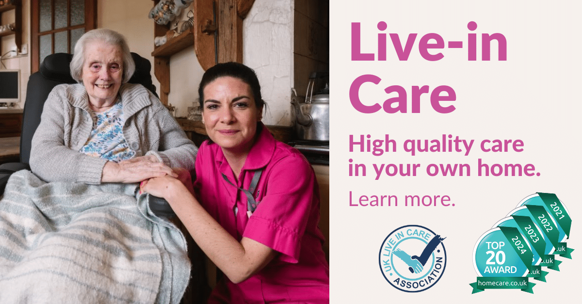 Live-in Care - Stay Home With 24 Hour Support | Alina Homecare