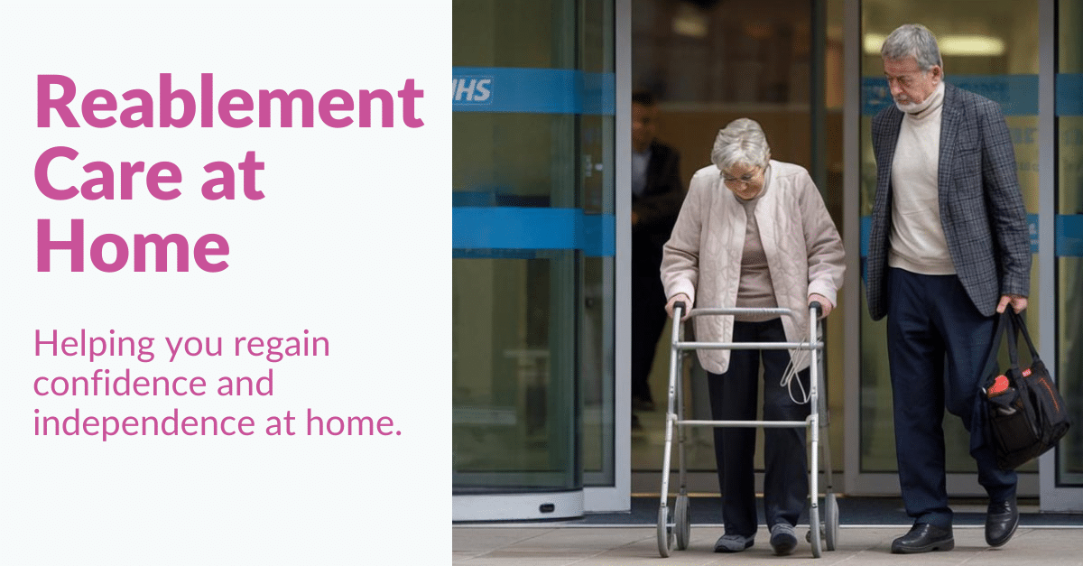 Reablement Care at Home | Alina Homecare